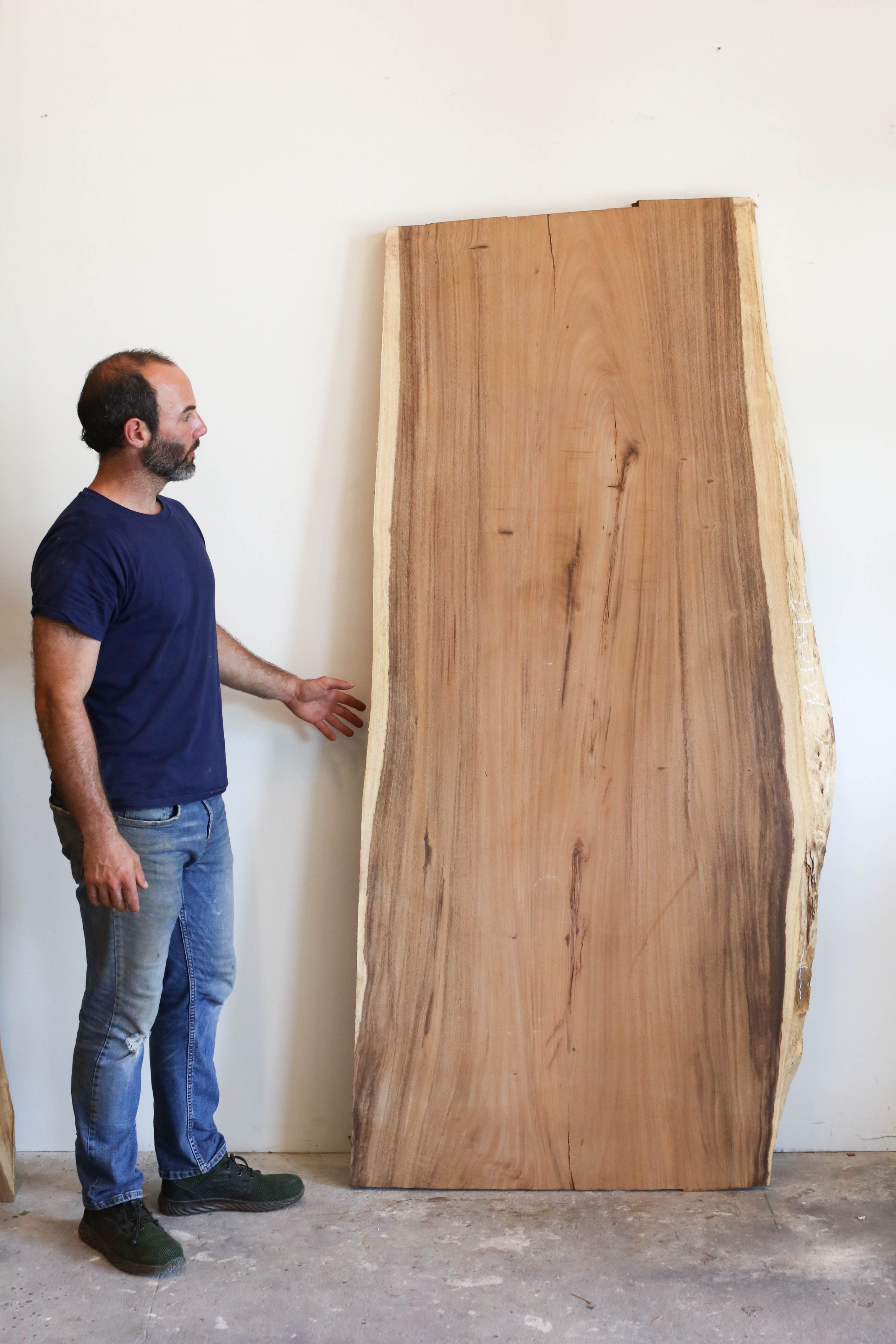 Monkeypod Live Edge Wood Slab M1042 - Tropical American Timber